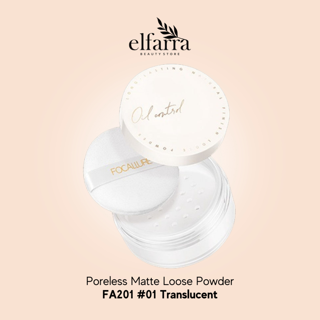 Jual Focallure Poreless Matte Loose Powder FA201 #01 Translucent ...