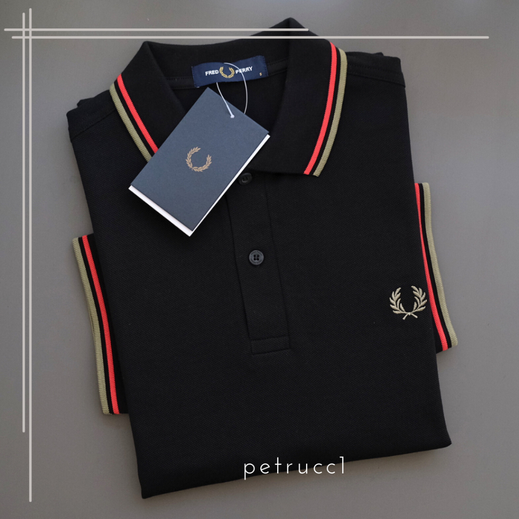 Jual Fred Perry FP Original Polo Shirt Cowo Original Kaos | Shopee ...