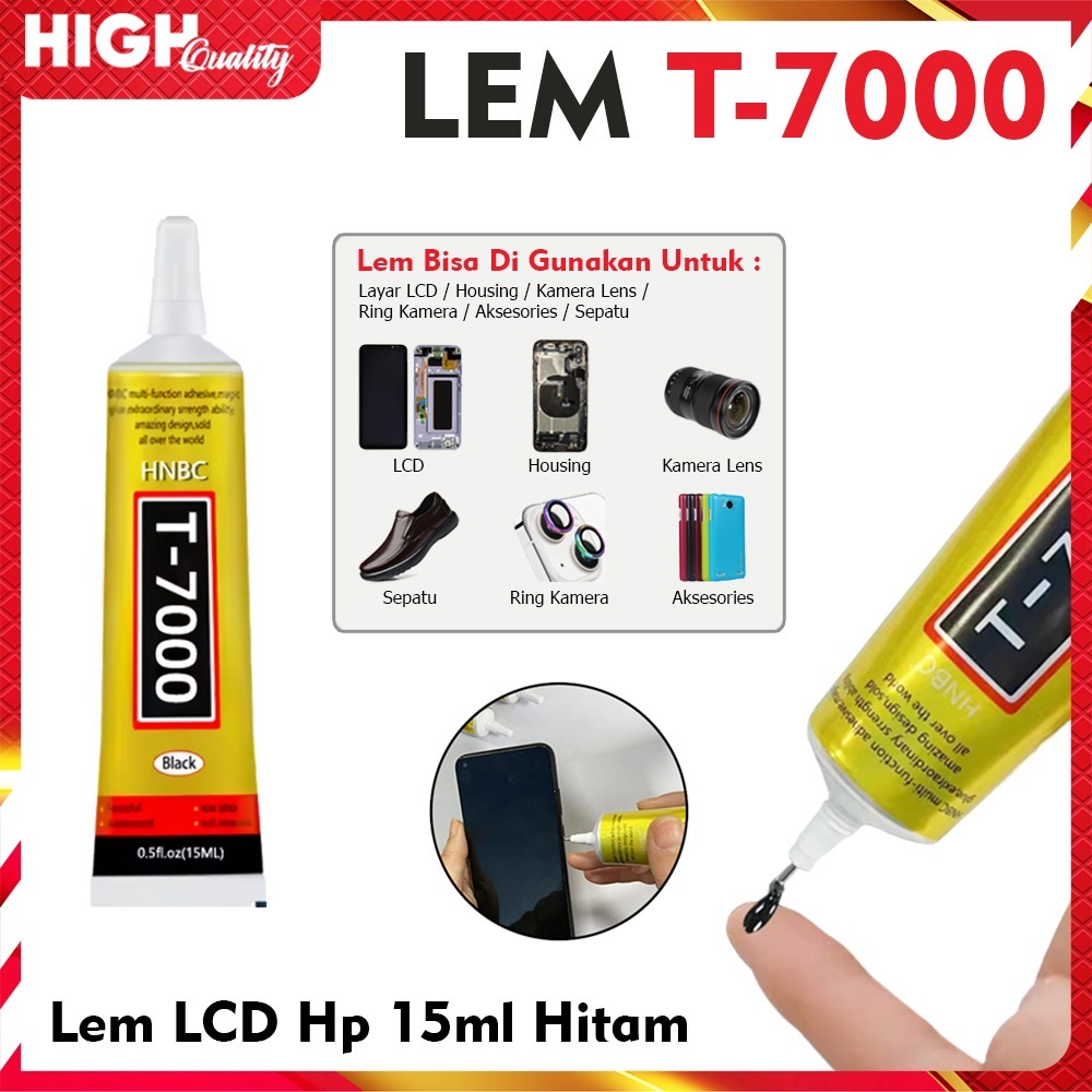 Jual LEM LCD T7000 Serba Guna LEM TOUCHSCREEN Hp / Alat Perekat Casing Handphone & Camera Lensa ...