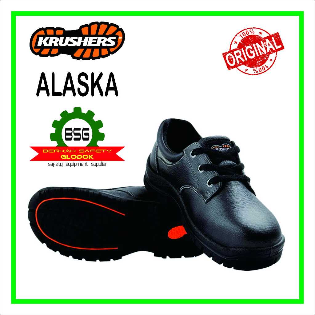 Jual Sepatu Safety Krushers ALASKA Original | Sepatu Kerja Krushers ...