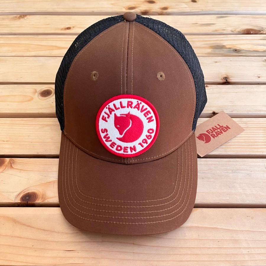 Jual Fjallraven 1960 Logo Trucker Cap - Timber Brown - Topi Original ...