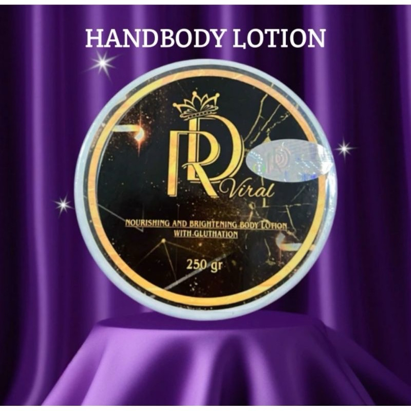 Jual HANDBODY RD VIRAL NOURISHING AND BRIGHTENING WITH GLUTHATION ...