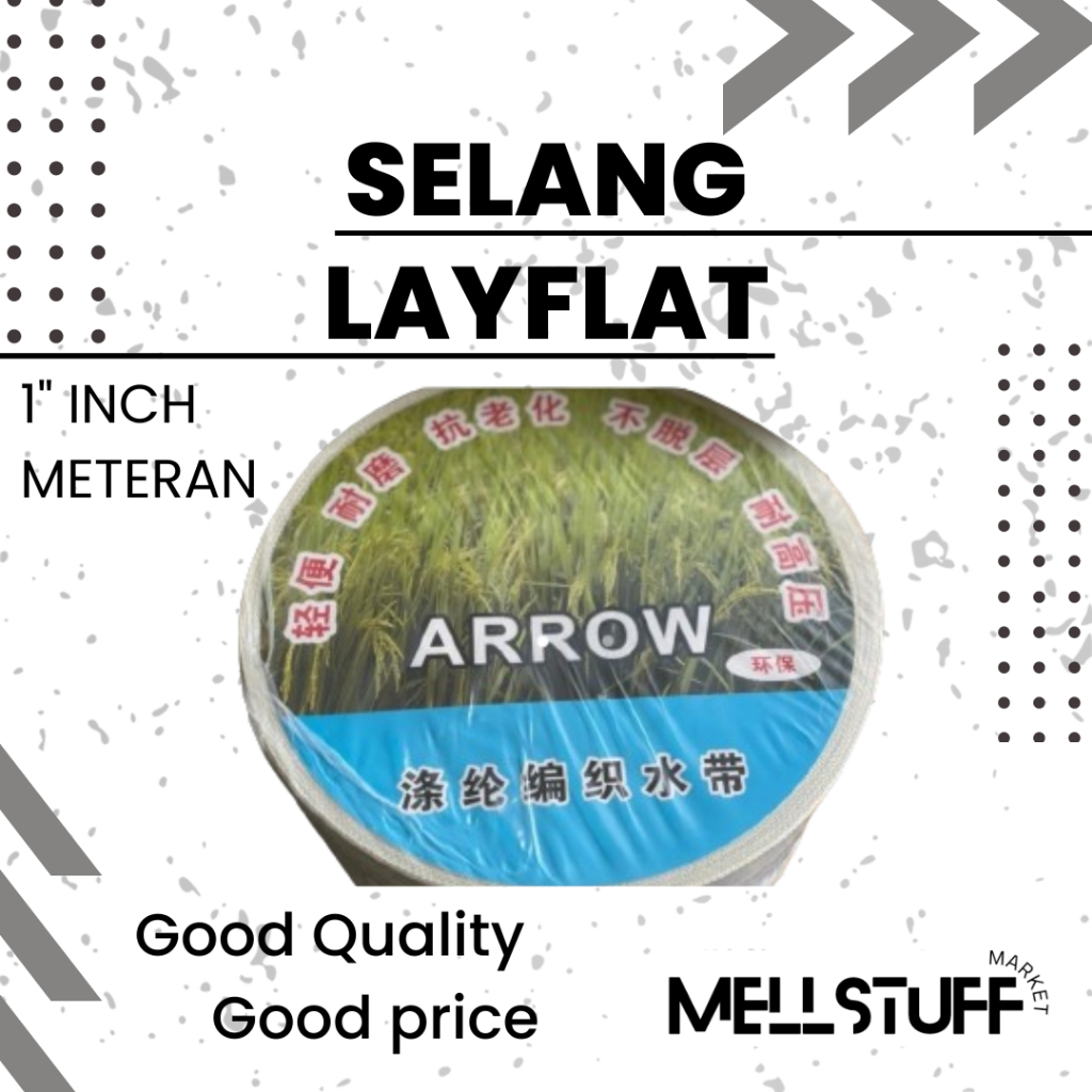 Jual Selang Layflat / Sunny Hose 1" Inch Meteran (Eceran ) 10 Bar / 30 ...