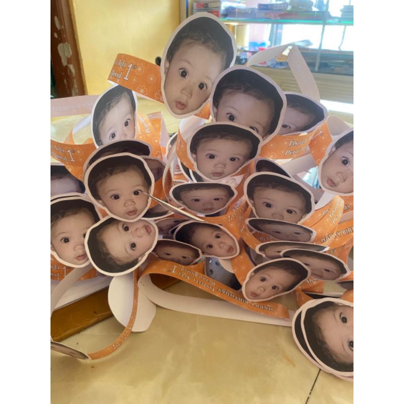 Jual TOPI ULTAH LUCU CUSTOM FOTO BISA UKURAN ANAK DAN DEWASA | Shopee ...
