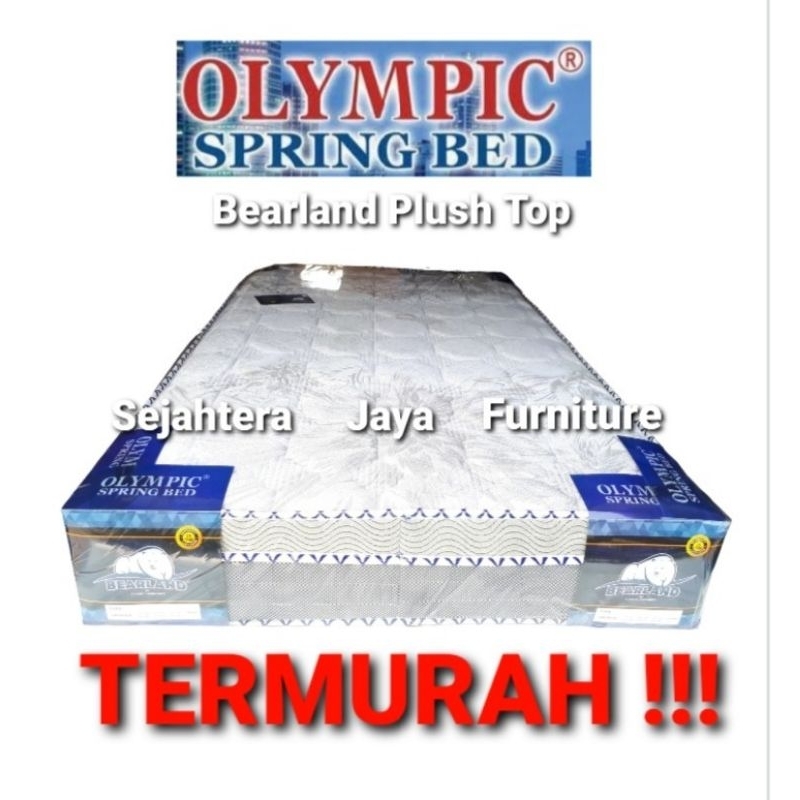 Jual Kasur Springbed Olympic Bearland Plush Top - KHUSUS JAWA TIMUR ...
