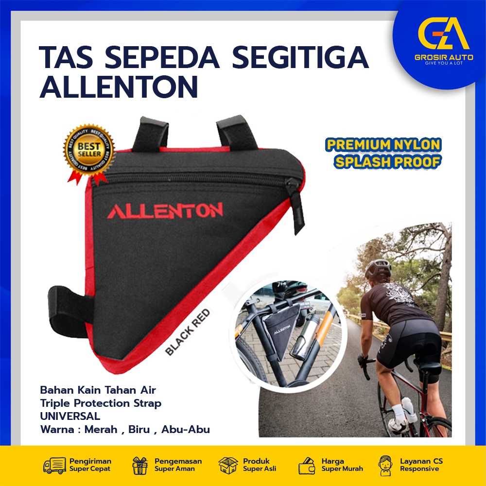 Jual Allenton Tas Sepeda Universal Murah / Tas Sepeda Segitiga ...