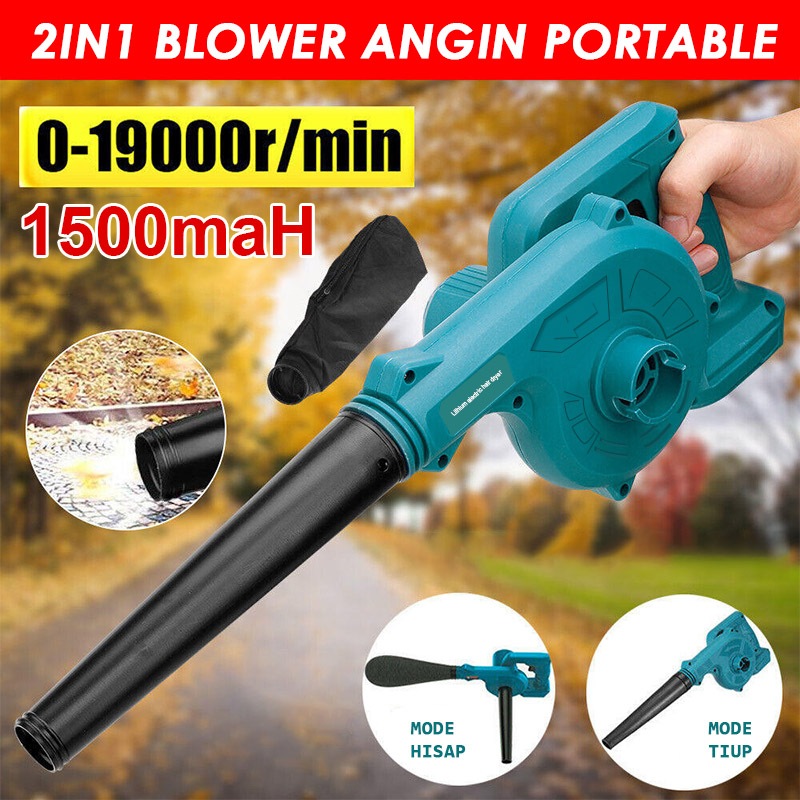 Jual PROMO Mesin Hand Blower Angin Portable Baterai 2in1 Penghisap ...