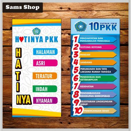 Jual Stiker / Banner 10 PROGRAM POKOK PKK | Shopee Indonesia