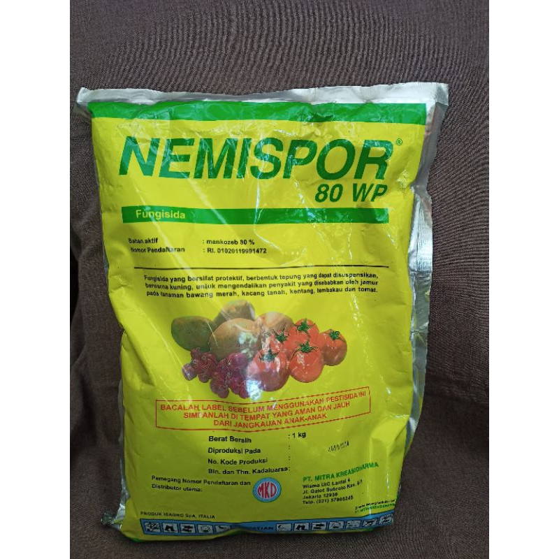 Jual Fungisida NEMISPOR 80 WP 1 kg | Shopee Indonesia