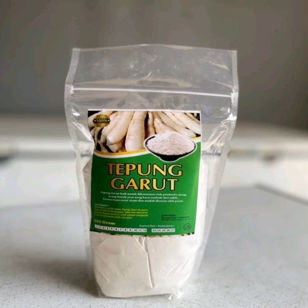 Jual TEPUNG GARUT/PATI ASAM LAMBUNG/ANGKRIK/ARROWROOT 500 Gr | Shopee ...
