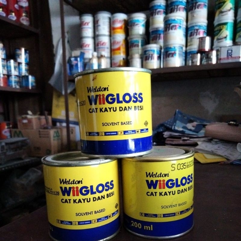 Jual WELDON CAT KAYU DAN BESI | Shopee Indonesia