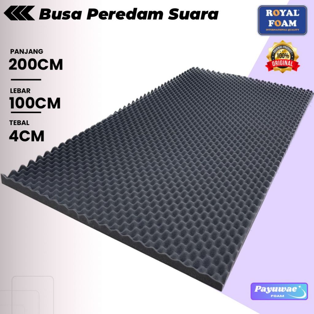 Jual BUSA PEREDAM SUARA RUANGAN 200X100X4CM DINDING KAMAR STUDIO MUSIK ...