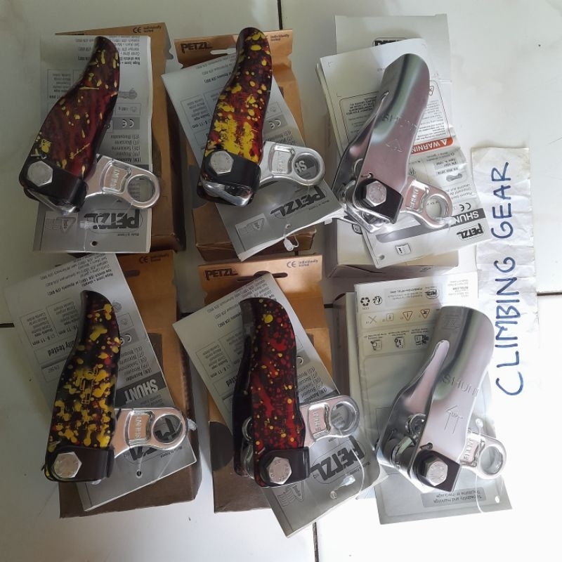 Jual PETZL SHUNT BACKUP DEVICE FALL ARRESTER ROPE ACCESS CLIMBING ...