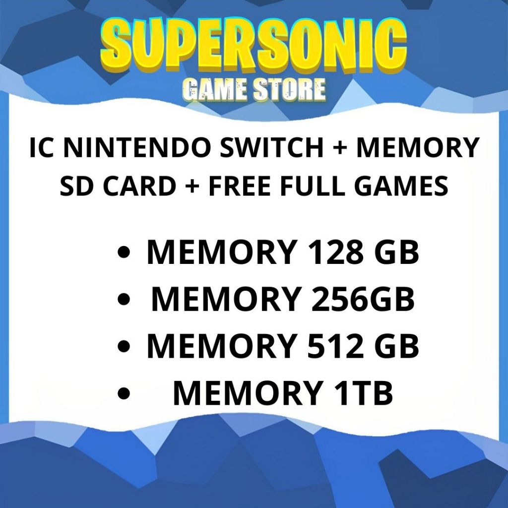 Jual Jasa Pasang IC Nintendo Switch + MC 128gb | Shopee Indonesia
