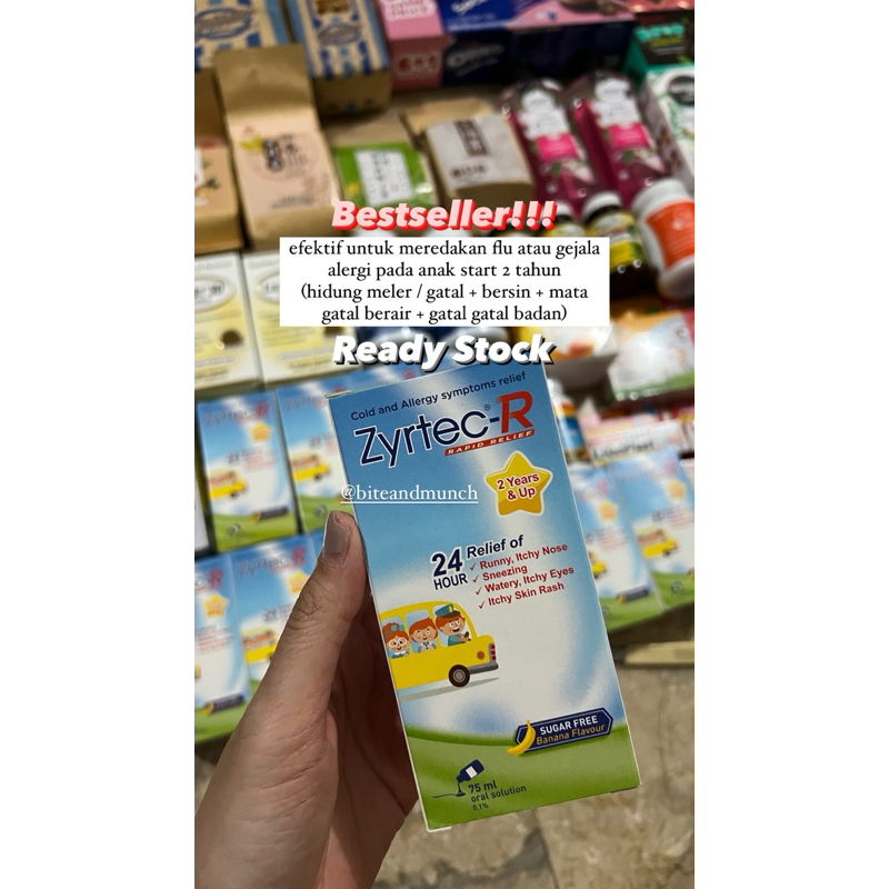 Jual ZRYTEC R solution liquid 75ml | Shopee Indonesia