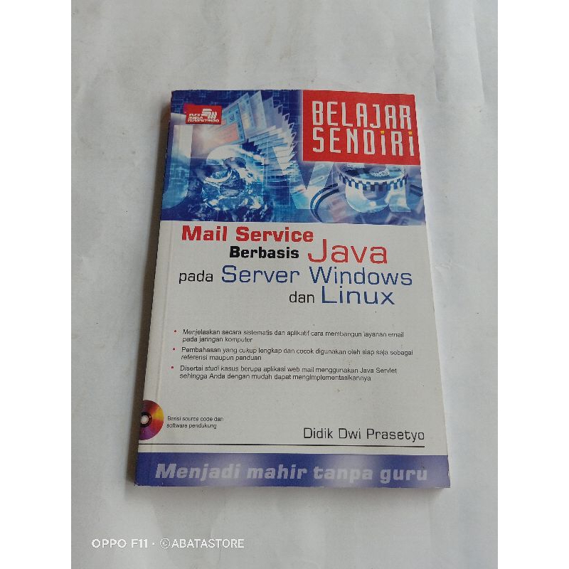 Jual BUKU BELAJAR SENDIRI MAIL SERVICE BERBASIS JAVA DIDIK DWI PRASETYO ...