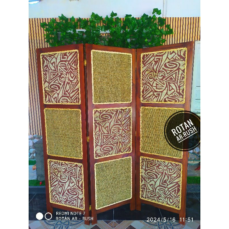 Jual Sketsel Penyekat Ruangan Partisi Penyekat Ruangan Rono Gebyok Shopee Indonesia
