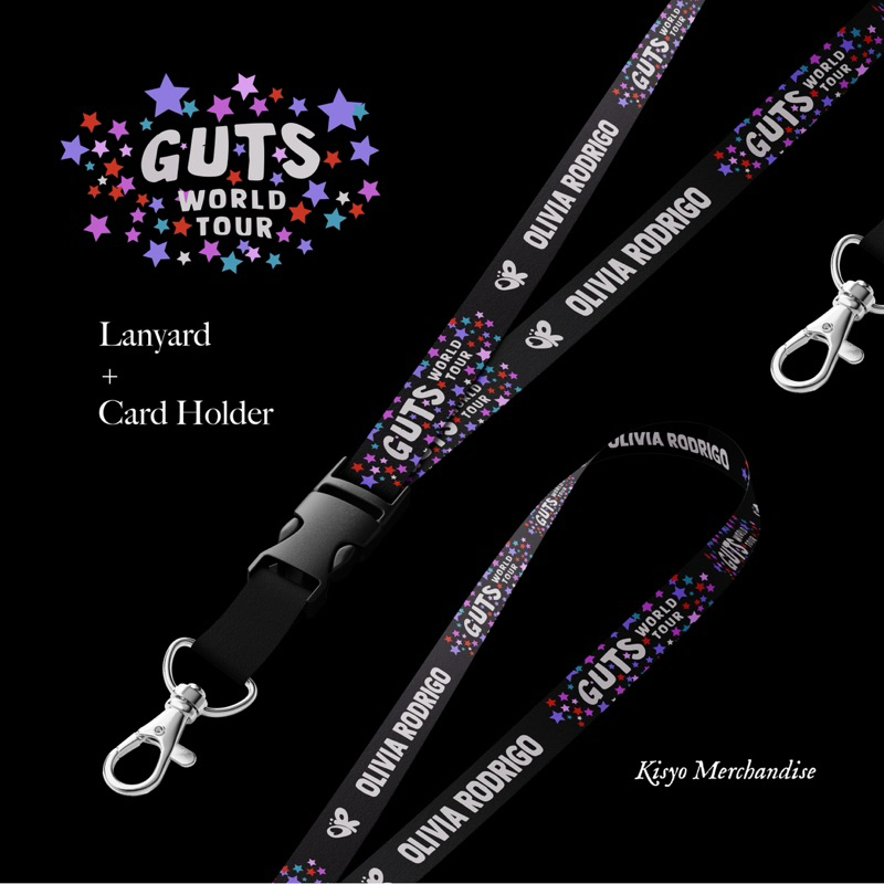 Jual Lanyard VIP GUTS World Tour Olivia Rodrigo (Unofficial Merchandise ...