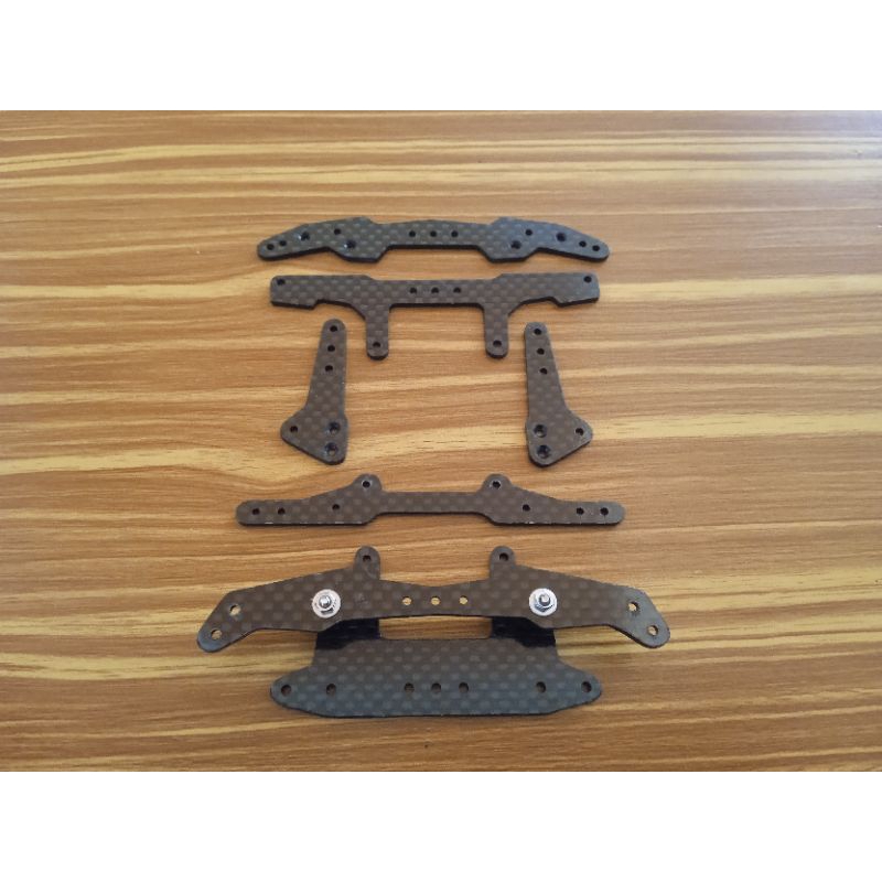 Jual Bemper Tamiya FMA-VZ Chassis HG Carbon Custom (ada bautnya ...