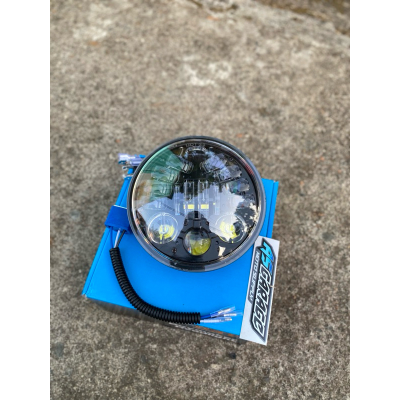 Jual LAMPU DAYMAKER 16 LED UKURAN 5.75 INCH KOTA BIRU SEIN KUNING PNP ...