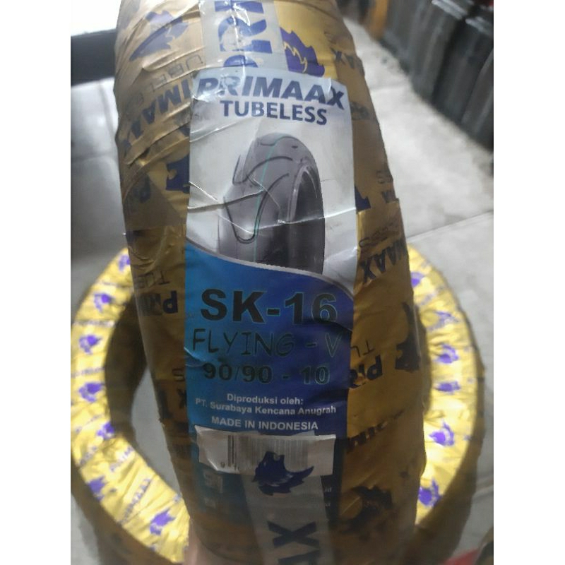 Jual Primaax Flying V SK 16 90/90-10 Tubless | Shopee Indonesia
