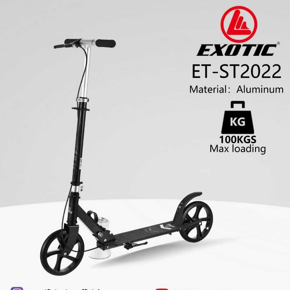 Jual Scooter Skuter Otoped Anak hingga Dewasa EXOTIC ST2022 ET-HB 305 ... Jual Scooter Skuter Otoped Anak hingga Dewasa EXOTIC ST2022 ET-HB 305 ...