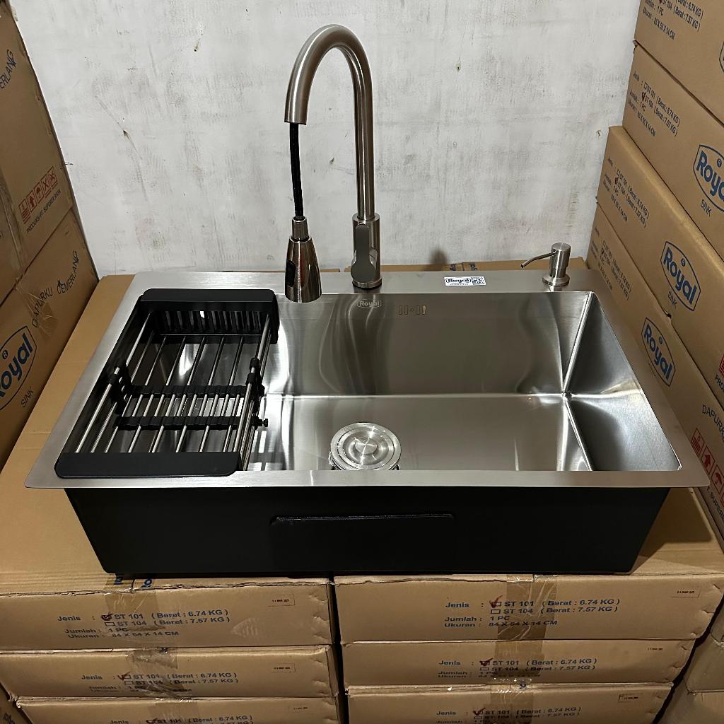 Jual Bak Cuci Piring Kitchen Sink Wastafel Jumbo 80 X 50 X 21 Cm ...