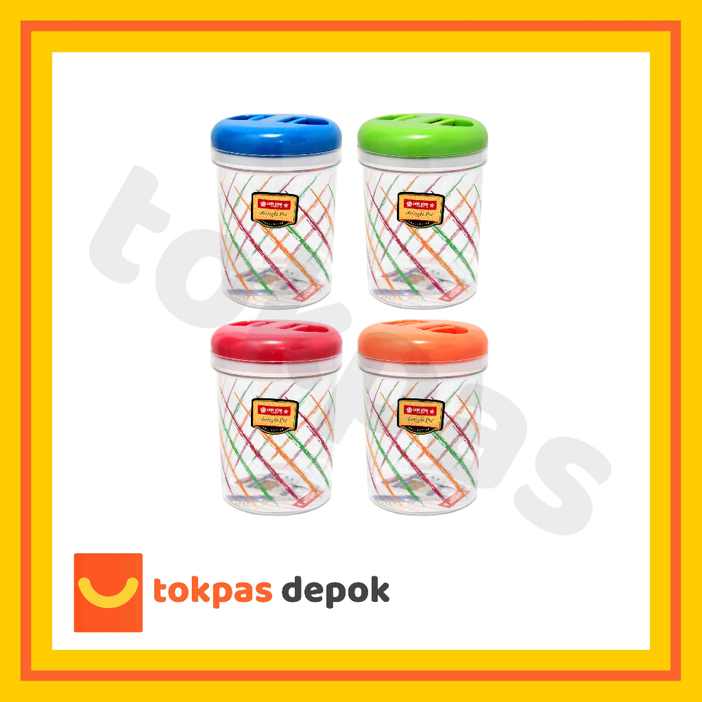 Jual Lion Star Toples Pencet Keep One Touch Toples Snack Kedap Udara ...
