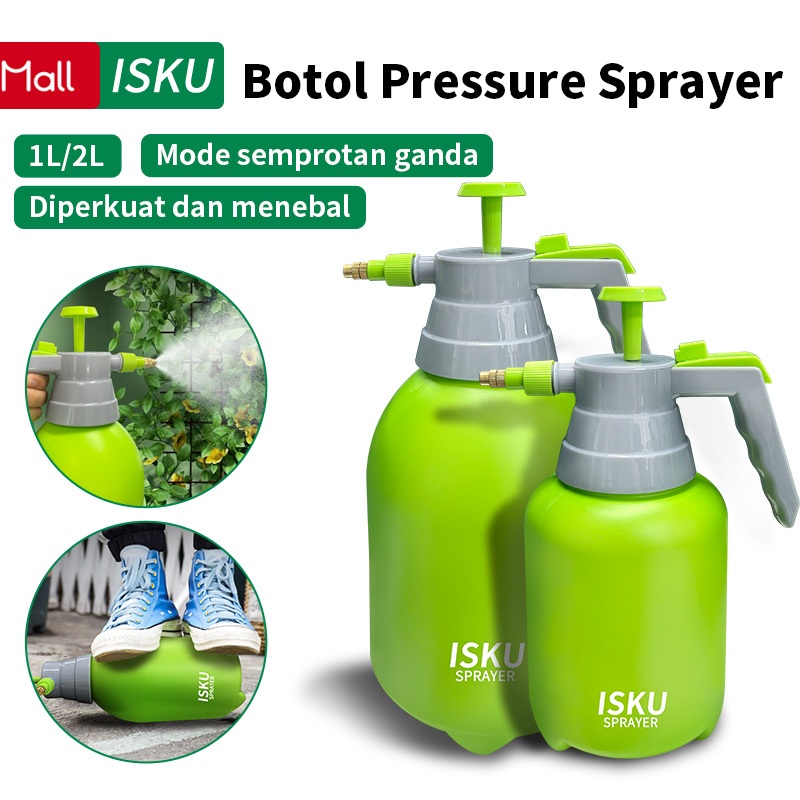 Jual ISKU Pressure Sprayer 1L/2L Botol Semprotan Tanaman Manual /alat ...