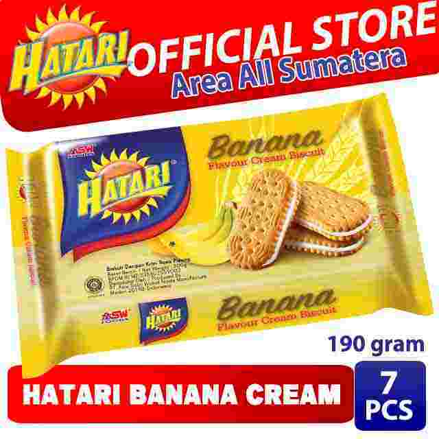 Jual Hatari Banana Cream 190 gram ( 7 Pcs ) | Shopee Indonesia