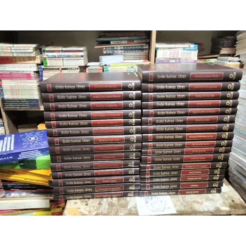 Jual Import GROLIER BUSINESS LIBRARY, 30 buku | Shopee Indonesia