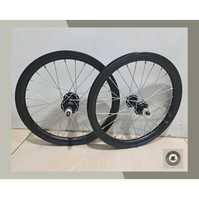 Jual Wheel Set Sepeda Ukuran 16 Double Wall Velg Jadi Pelk Jadi 16 Velg ...
