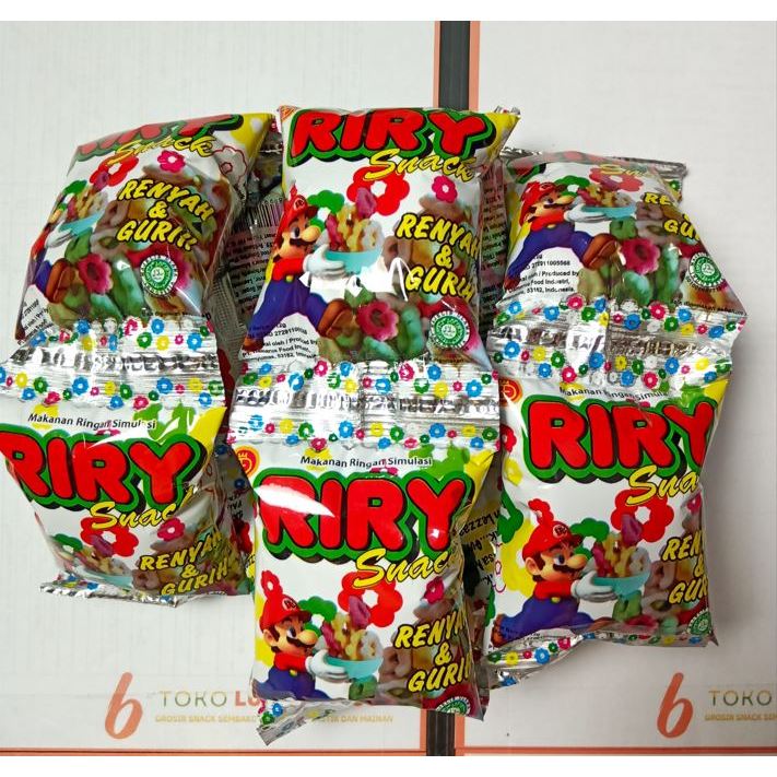 Jual Snack Riry sakura renceng isi 10 pcs x 12 gram | Shopee Indonesia