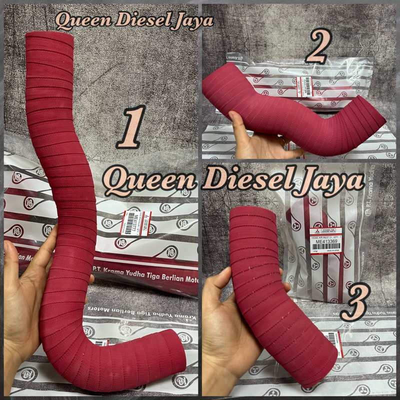 Jual Paket Lengkap Hose Turbo Selang Turbo Canter PS125 No.1,2 & 3 ...