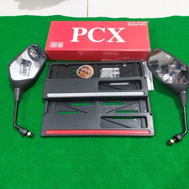 Jual Spion standar model pcx kaca datar spion model pcx plus bingkai ...