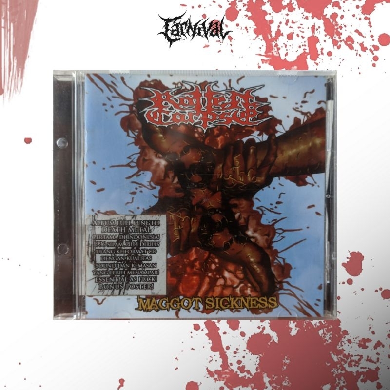 Jual CD Rotten Corpse - Maggot Sicknes ( Re-issue ) | Shopee Indonesia