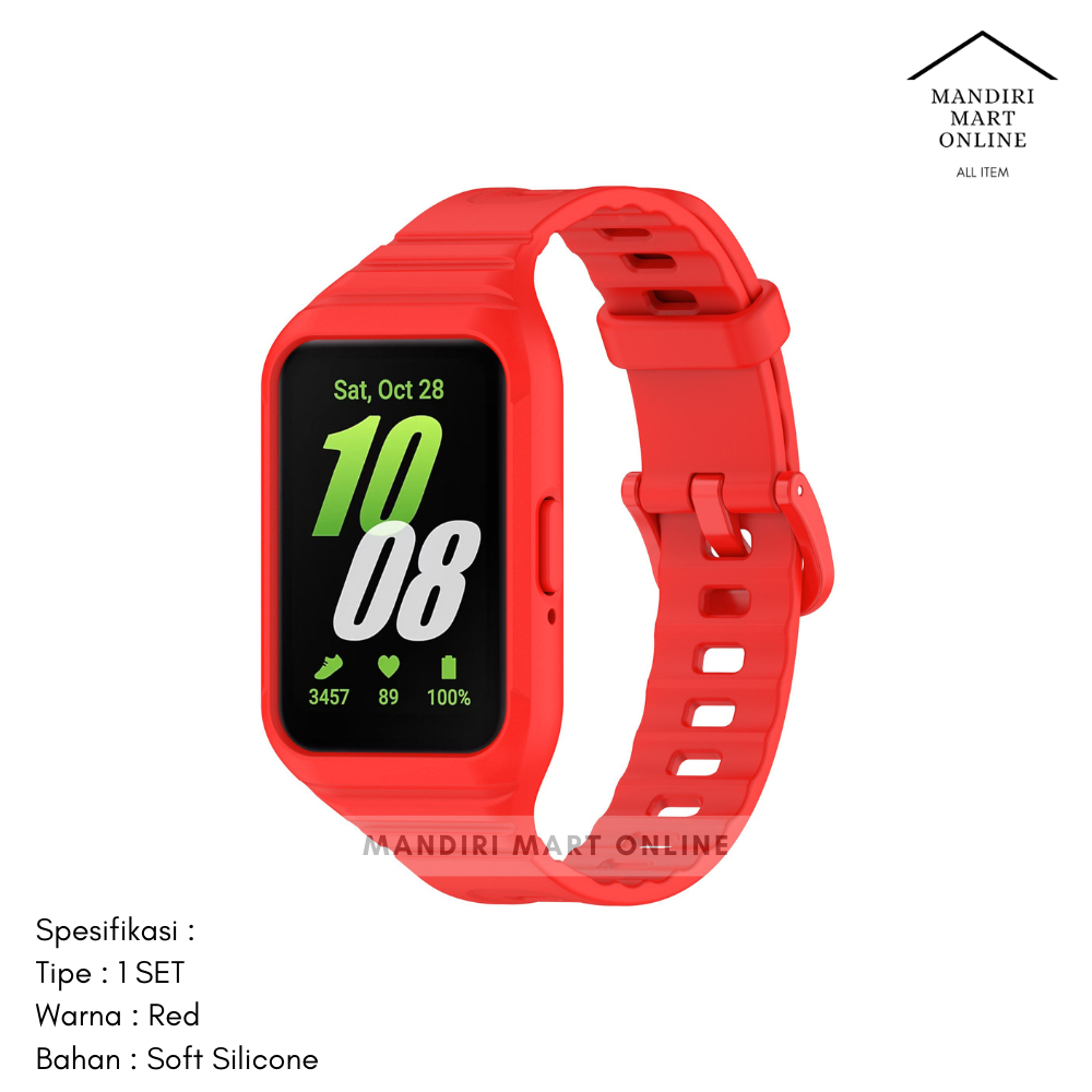 Jual Strap Samsung Galaxy Fit 3 SET Silicone Tali Pengganti Samsung Fit ...