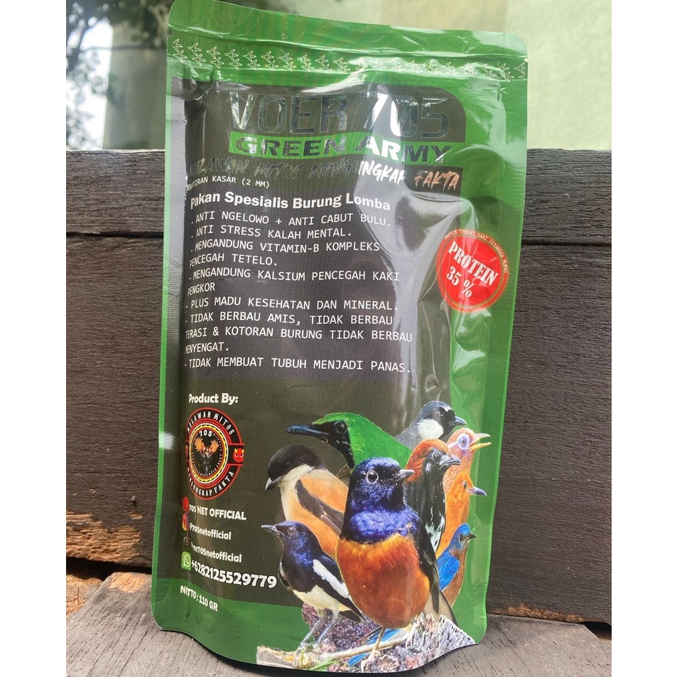 Jual Penjualan Terpopuler VOER 75 GREEN ARMY KEMASAN 11 GRAM | Shopee ...