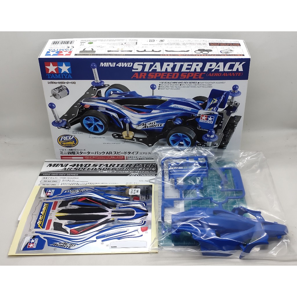 Jual Tamiya 18706 Body Aero Avante Starter Pack | Shopee Indonesia