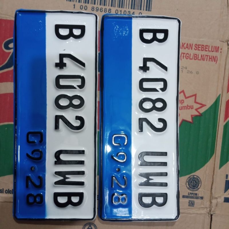 Jual PLAT NOMOR MOTOR LISTRIK | Shopee Indonesia