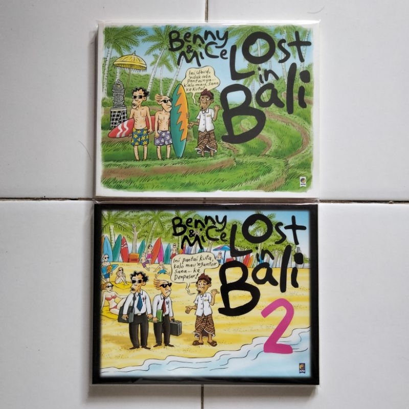 Jual Boxset Komik Benny & Mice - Lost in Bali - Vol. 1-2 Tamat - KPG ...