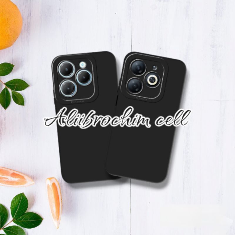 Jual Silicon Case Full Black ITEL P55_NFC Softcase Macaron Pro Camera | Shopee Indonesia