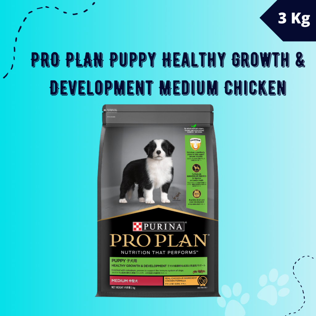 Jual Makanan Anjing PRO PLAN/Proplan Dog PUPPY Healthy Growth ...
