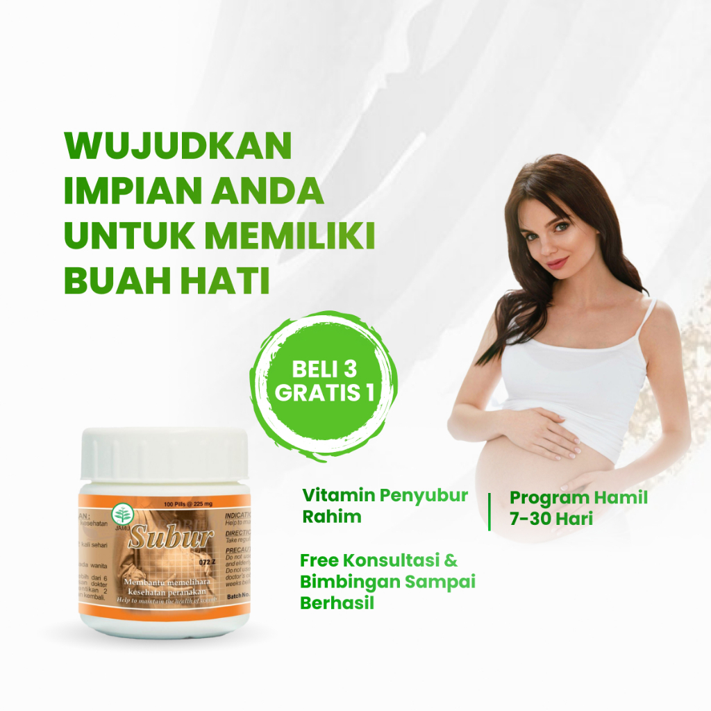 Jual Subur 100 pil Obat Pelacar Haid Herbal Promil Penyubur Kandungan ...