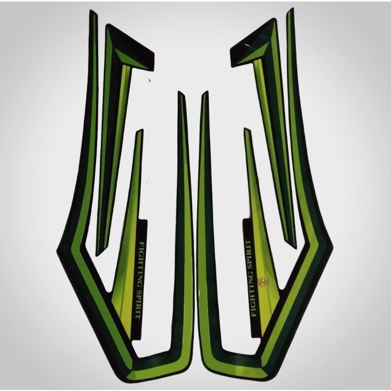 Jual Stiker Striping standart Yamaha RX KING 2001 Variasi Lis Les Body ...