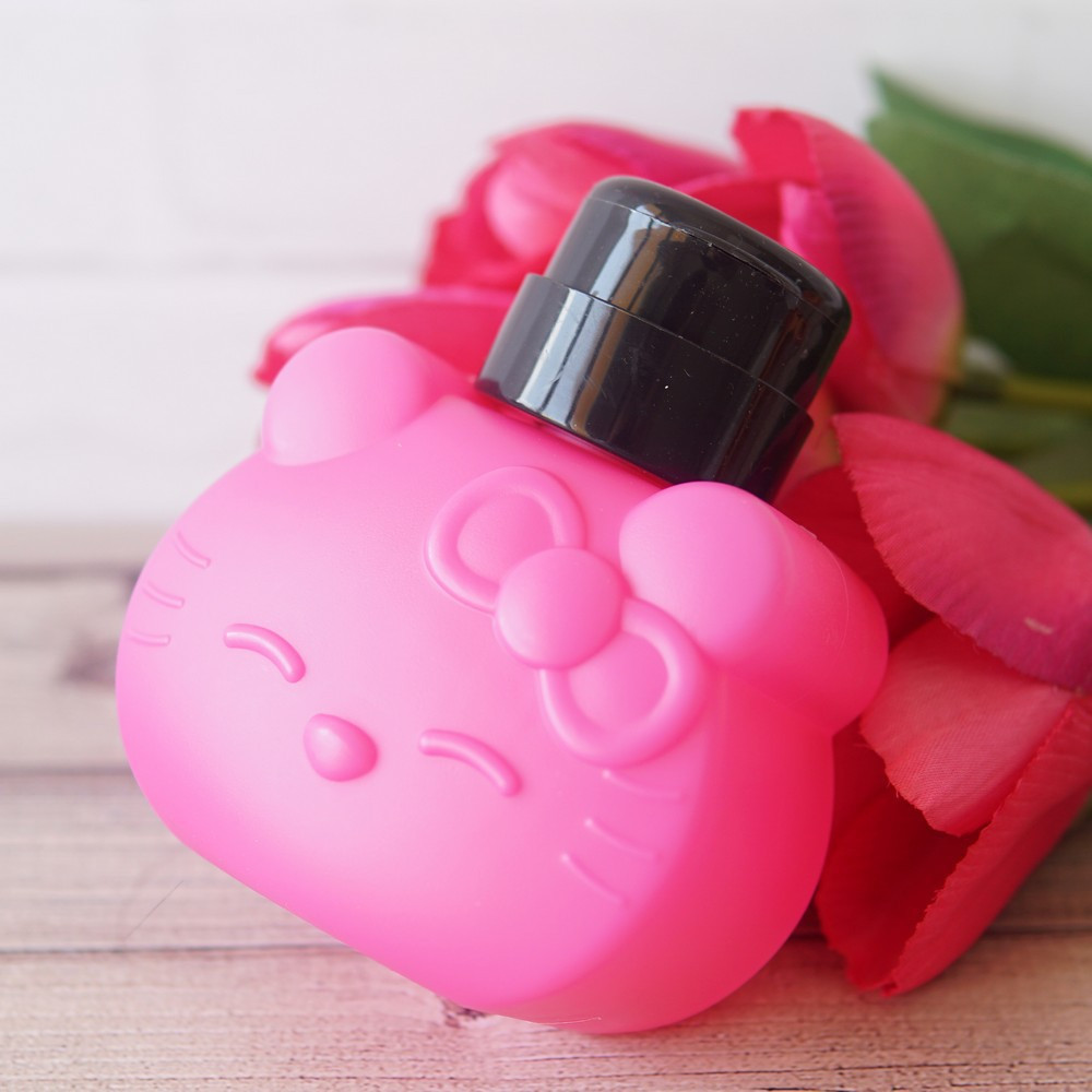 Jual BOTOL ASETON GAMBAR HELLO KITTY PINK NAIL ART/ BOTOL ASETON ...