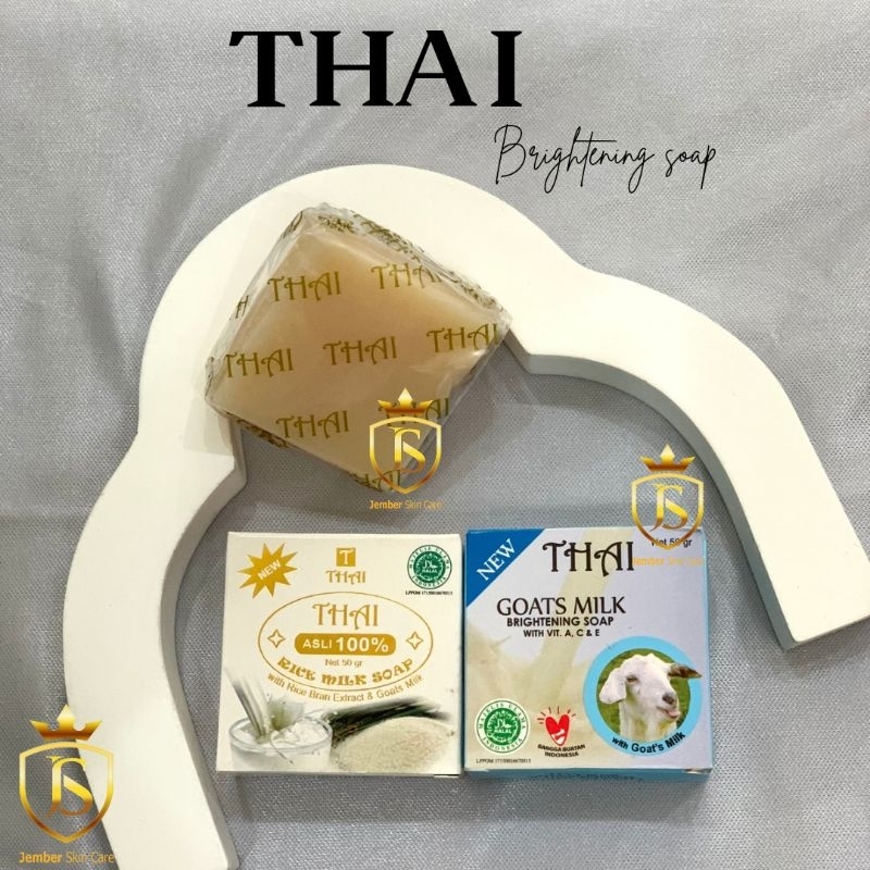 Jual THAI Sabun Beras THAI Goats milk Soap|THAI Rice Milk Soap | Shopee ...
