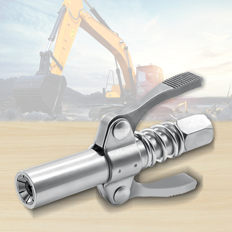 Jual Kepala Pompa Grease Gun Grease Coupler Heavy Duty Kunci Ganda ...
