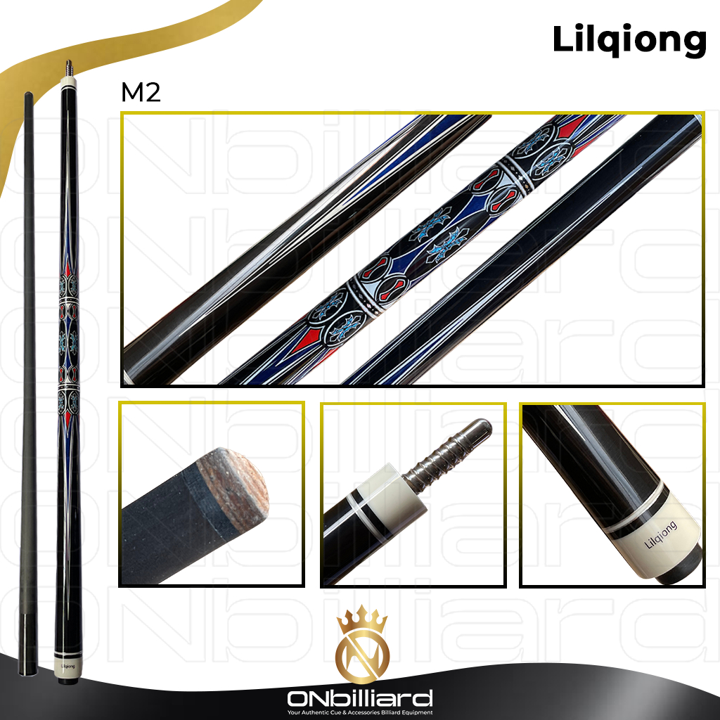 Jual Lilqiong / LS HT8-M Series Cue Stick Billiard Carbon Play 12.5mm ...