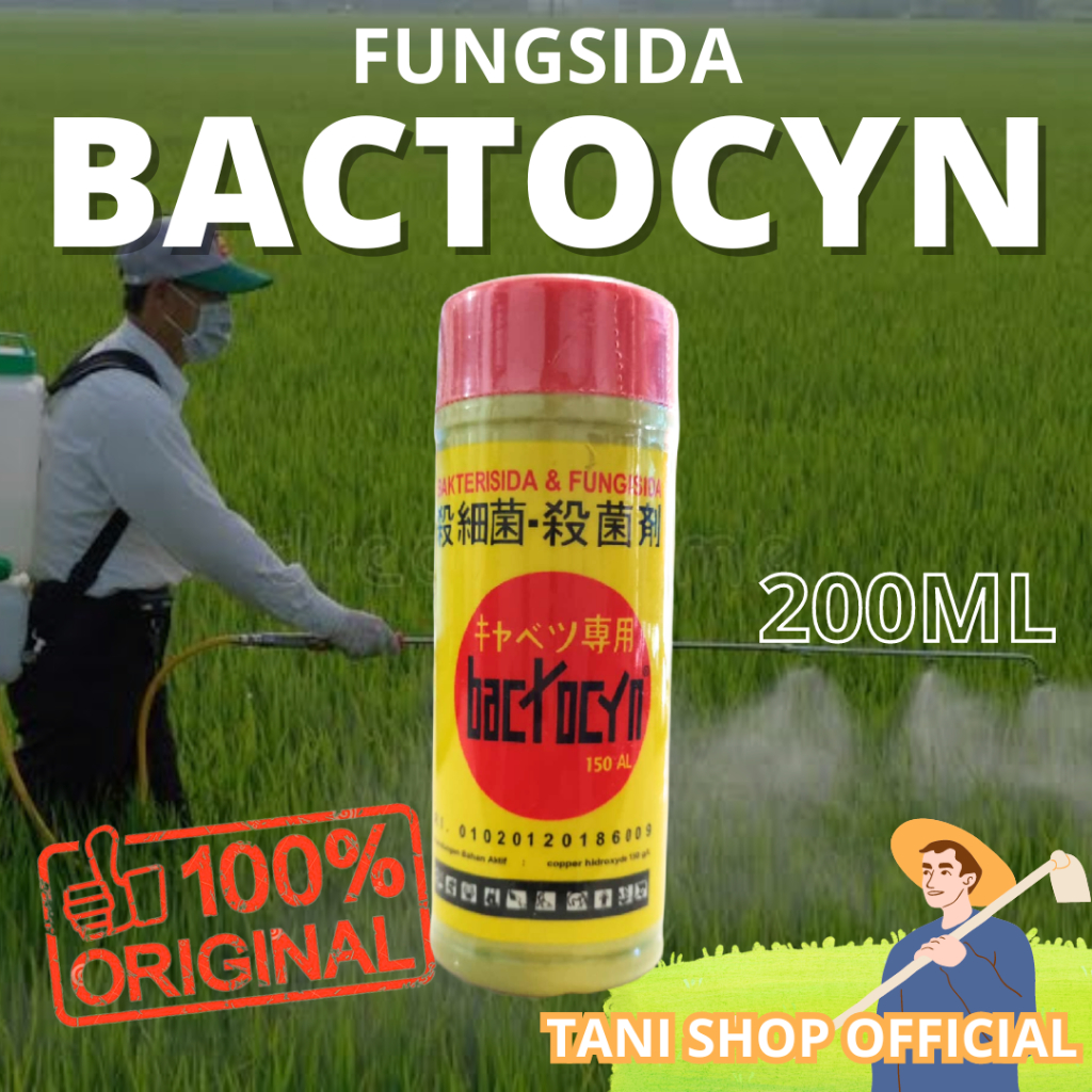 Jual Fungisida & Bakterisida Bactocyn 200ML - 100% Original, Ampuh ...